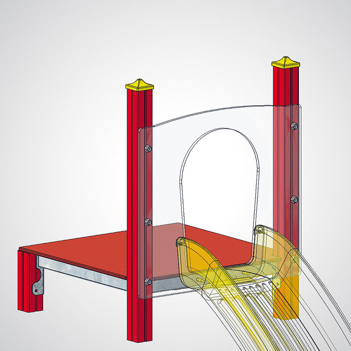 espas slide entry platform for PE slide